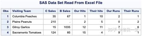 SAS系列04Excel文件的导入和导出 知乎
