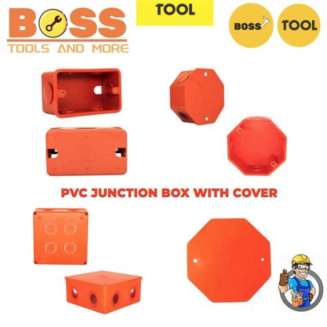 Pvc Orange Poly Junction Box Utility Box Square Junction Box Cover For