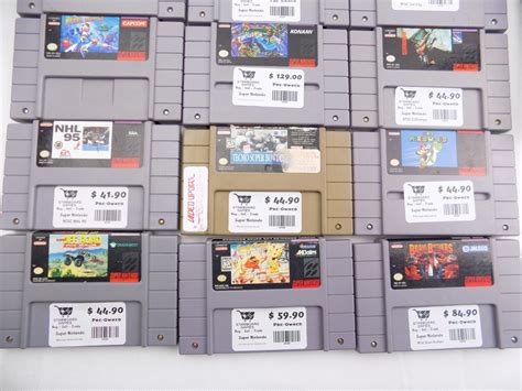 Super Nintendo Enterainment System SNES NTSC US Console With X18 Games Starboard Games