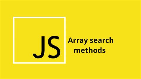 Поиск в массиве Js