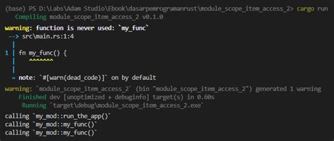 A22 Module System Scope And Akses Item Dasar Pemrograman Rust