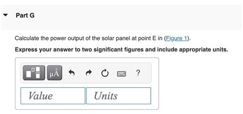 Solved The Current Versus Voltage Plot For A Solar Panel Is