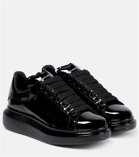 Alexander Mcqueen Patent Leather Sneakers Alexander Mcqueen