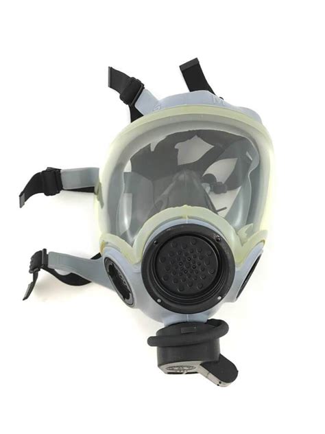 Used USAF MCU 2P Gas Mask Air Force MSA Face Mask