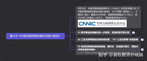 Cnnic发布了第52次《中国互联网络发展状况统计报告》 知乎