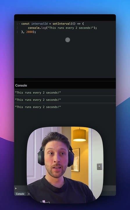 Master Setinterval In Js In 60 Seconds ⏱️ Javascriptdev Reactjs