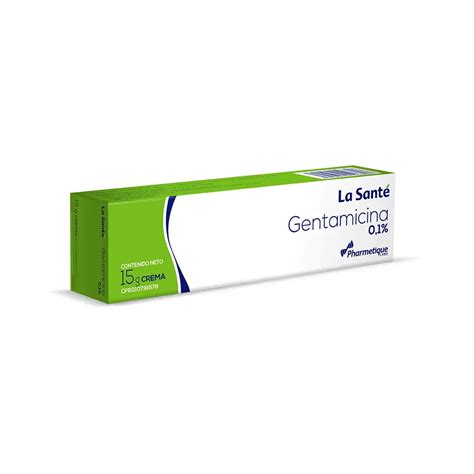 Gentamicina 01 Crema X 15 Gr