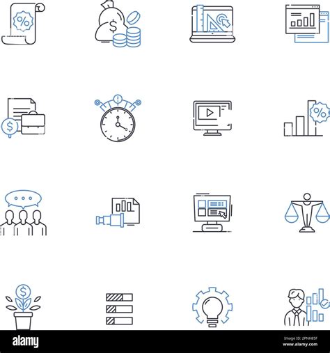 Examination Line Icons Collection Test Assessment Quiz Checkup Evaluation Exam Analysis