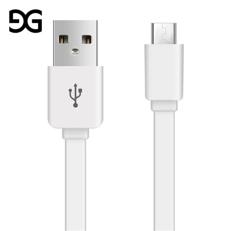 Android Micro Usb Charging Cable Gusgu Extra Long Flat Charging Cord Wire Super Durable Charging