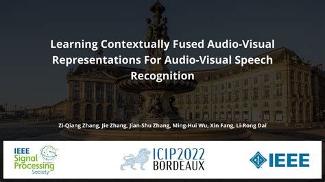 Learning Contextually Fused Audio Visual Representations For Audio Visual Speech Recognition