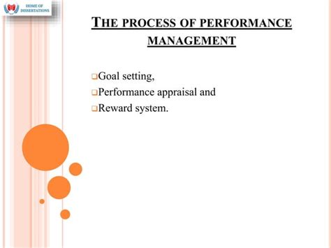 The Process Of Performance Management CASE STUDY Pptx