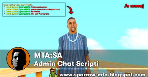 Mta Sa Admin Chat Scripti