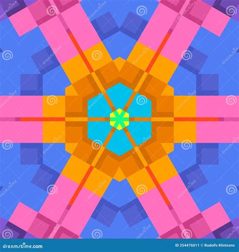 Abstract Computer Generated Fractal Design A Fractal Is A Never Ending Pattern Stock