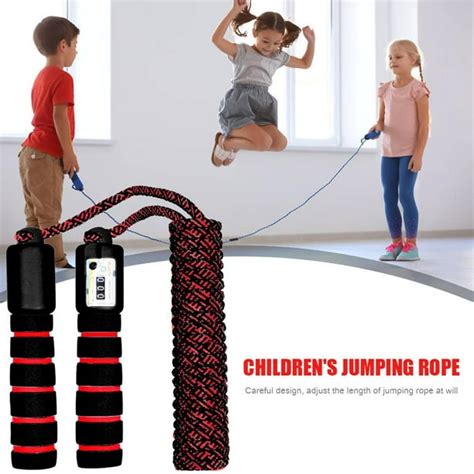 Tmvgtek Cuerda De Saltar Para Niños Con Contraataque Equipo Deportivo