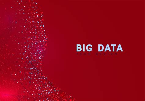 Premium Vector Big Data Visualization Information Wave Technology