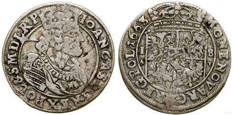 Ort 1663 At Na Rewersie Mone Polska E Aukcja Warszawskie Centrum
