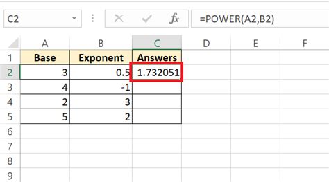 How To Use Power Function Tactics For Excel Spreadsheets MyExcelOnline