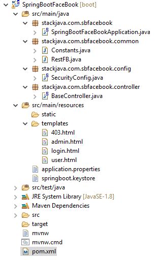 Code Ví Dụ Spring Boot Security Login Bằng Facebook Stackjava