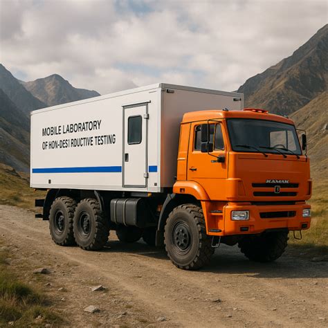 Mobile Laboratory Of Non Destructive Testing Ndt