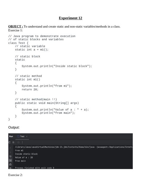 Static Non Static Pdf Method Computer Programming Programming
