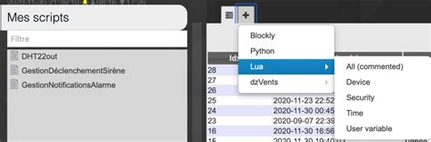 Utilisation De Scripts Dans Domoticz 6 6 Madeinfck