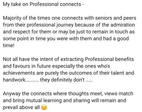 Mayank Shrivastava On Linkedin My Take On Professional Connects