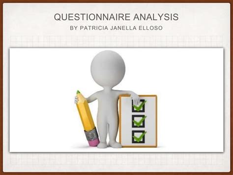 Questionnaire Analysis For Media Ppt