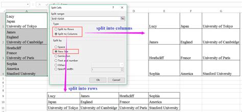 How To Split Cells Into Multiple Rows In Excel Printable Online