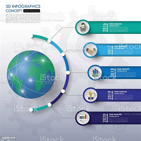 디자인식 비즈니스 개념 회사연혁 인포그래프 형판 종이 번호 수첩에 대한 스톡 벡터 아트 및 기타 이미지 수첩 프리젠테이션 연설 3차원 형태 Istock