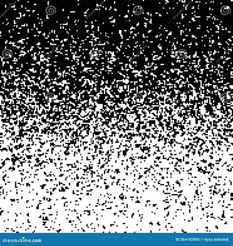 Texture Of Squares Futuristic Abstract Background Particle Pattern Vector Illustration Stock