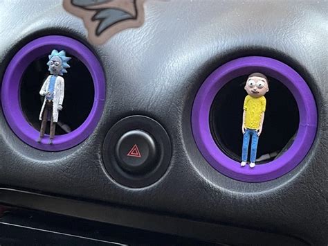 Rick And Morty Mazda Mx5 Miata Eunos Air Vent Covers X2 Fit Mk1 Mk2 Models £24 99 Picclick Uk