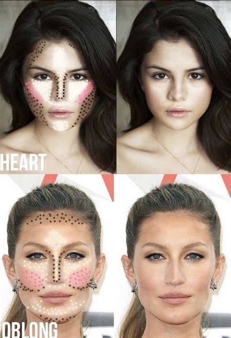 Heart Shaped Face Makeup Tutorials