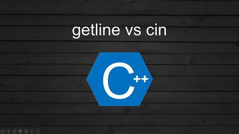 C Getline Vs Cin Youtube
