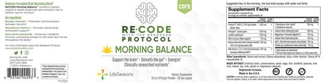 Recode Protocol Core Kit By Lifeseasons Ipm Supplements