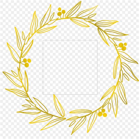 Round Border Wedding Border Beautiful Border Plant Border Png Borda