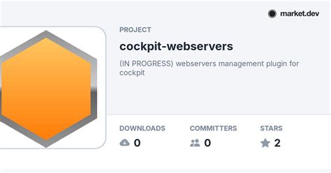 Cockpit Webservers Ecosystem Directory Marketdev