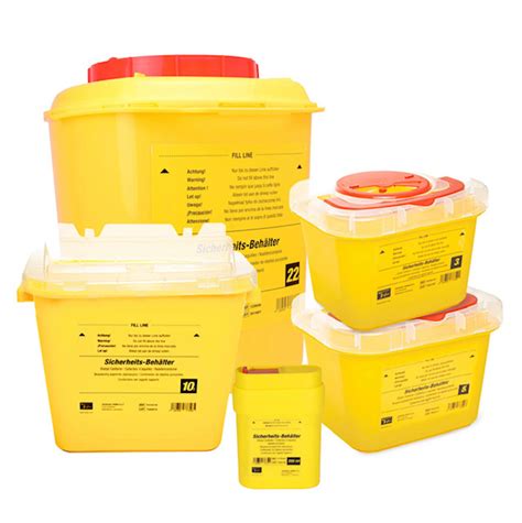Sharps Bin Glow And Go