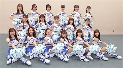 中日チアドラゴンズ2023がお披露目 新リーダーMANAリーグ優勝日本一を目指すドラゴンズの追い風に スポーツ報知