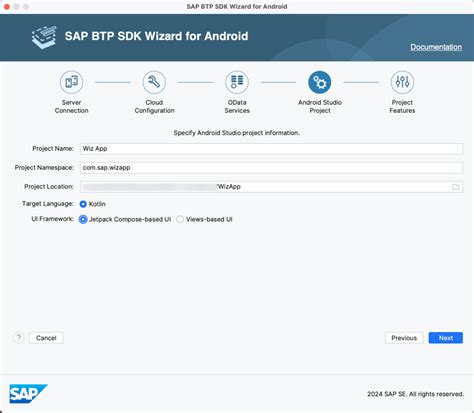 Try Out The Sap Btp Sdk Wizard For Android Sap Tutorials