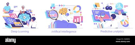 Data Science Set Deep Learning Artificial Intelligence And Predictive Analytics Explored By