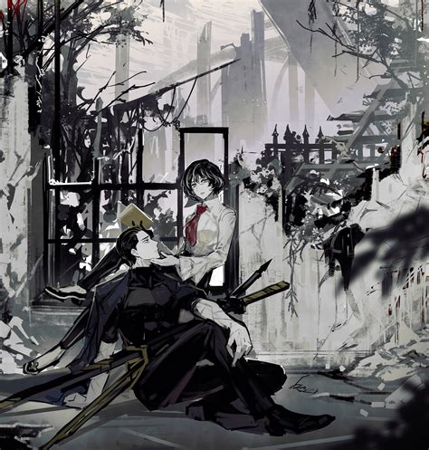 Moses And Vespa Crabro Project Moon And More Drawn By Remsrar Danbooru