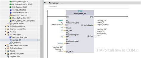 Analog Inputs Configuration In Tia Portal For Non Standard Range