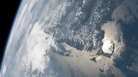 Stunning Sunglint Turns The Seas Surface Into A Swirling Silver