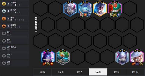 롤토체스 롤체 시즌 11 티어 덱 추천 시너지 가이드 네이버 블로그