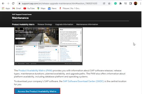 What Is Product Availability Matrix Or Pam In Sap