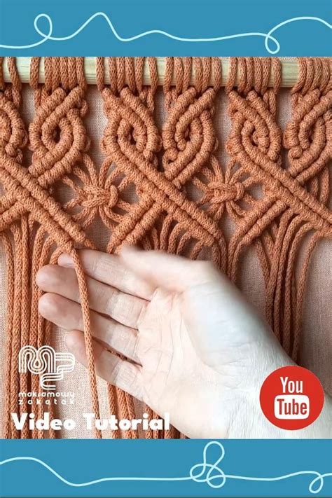 macrame pattern video tutorial Плетение паутины Ремесла Макраме уроки