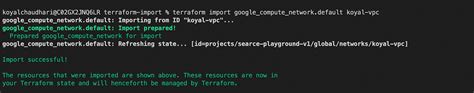 Import Cloud Resources Using Terraform Import By Koyal Chaudhari Searce