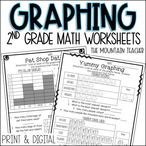 Printable 2nd Grade Graph Worksheets