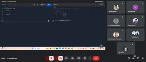 Aravindhan V On Linkedin Cybernaut 90codingchallenge Techtrio