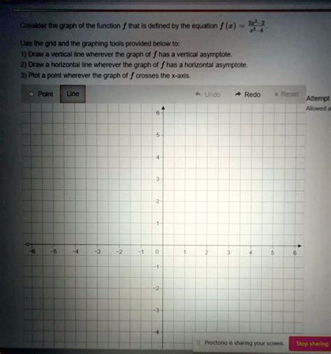 Solved Use The Grid And The Graphing Tools Provided Below To Draw A Vertical Line Wherever The